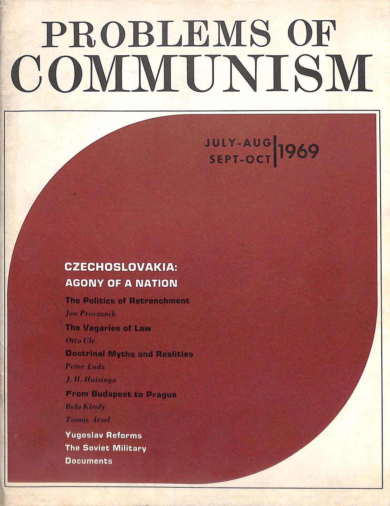 Periodicals: Problems Of Communism
